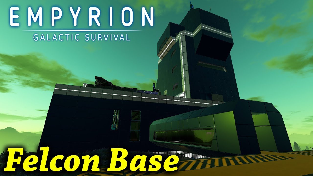 Empyrion Galactic Survival - Felcon Base Design Tour LIVE STREAM ...