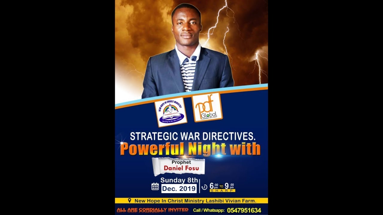 🛡️STRATEGIC WAR DIRECTIVES- with Prophet Daniel Fosu.🔥 - YouTube