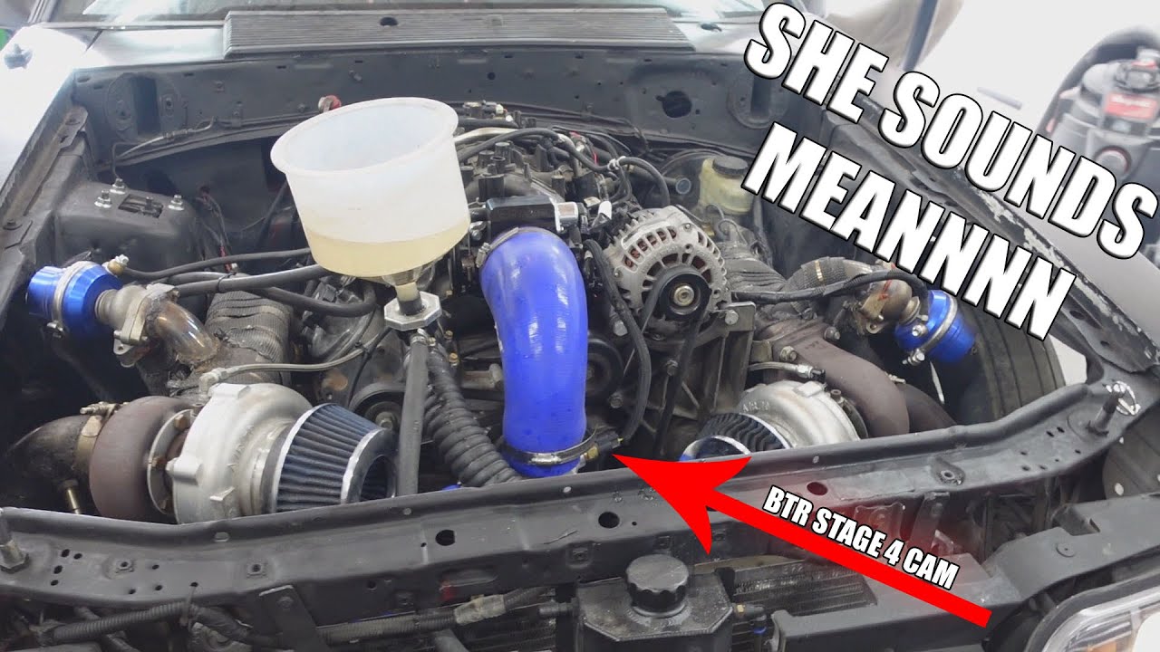 TWIN TURBO LS MUSTANG SOUNDS SO MEAN! - YouTube