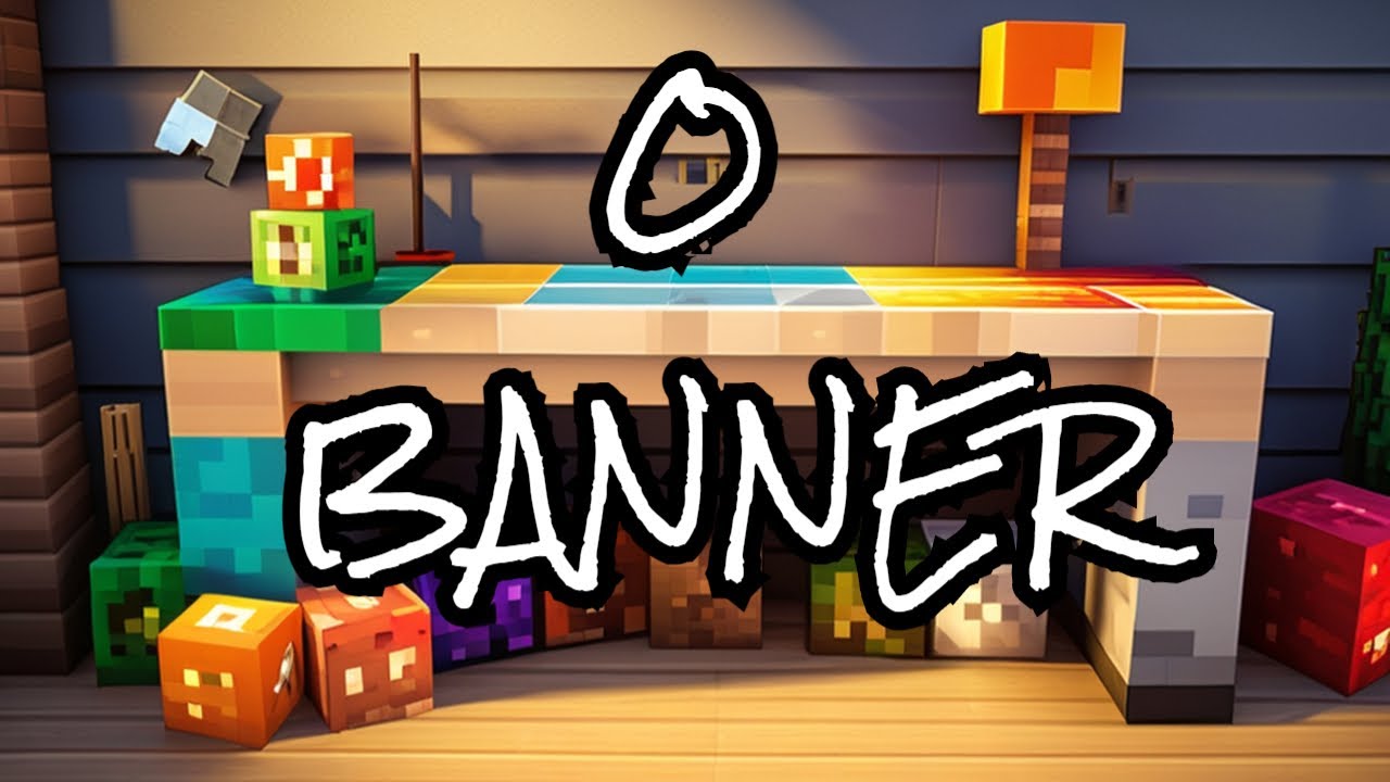 How To Make The Letter O Banner In Minecraft - YouTube