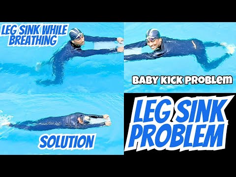 Leg Sink while Kicking in Swimming, Swimming Tips for Beginners ...
