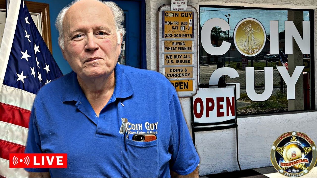 LIVE with the Coin Guy! Silver! Gold! Coins! Oh My! - YouTube