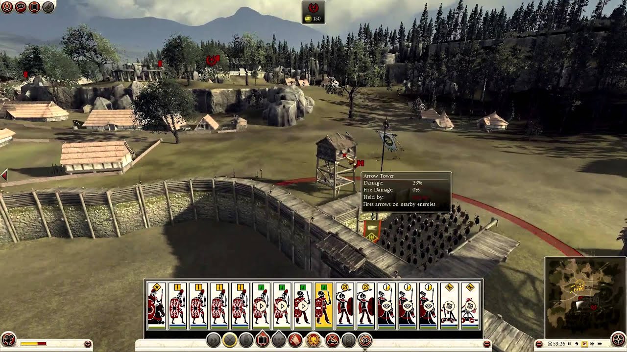 Total War: Rome 2 - Caesar in Gaul Rome Campaign part 1 - YouTube