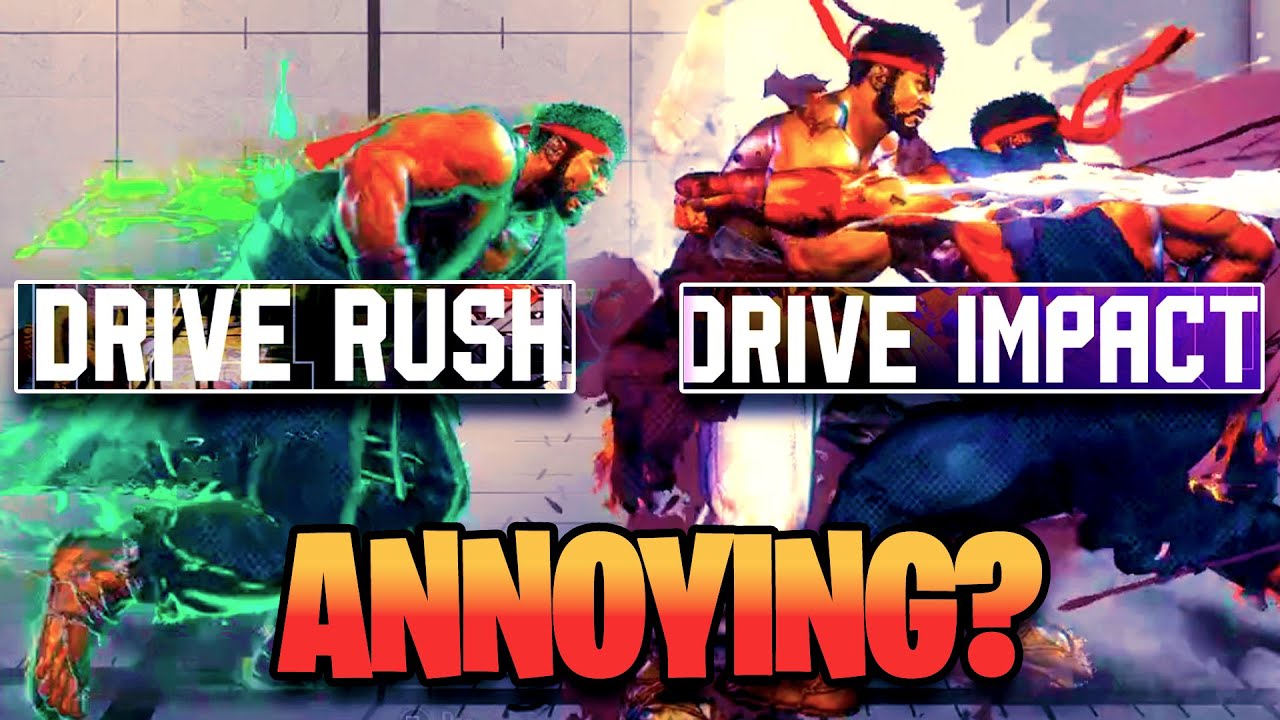 Are Drive Impact & Drive Rush BAD for Street Fighter 6? - YouTube
