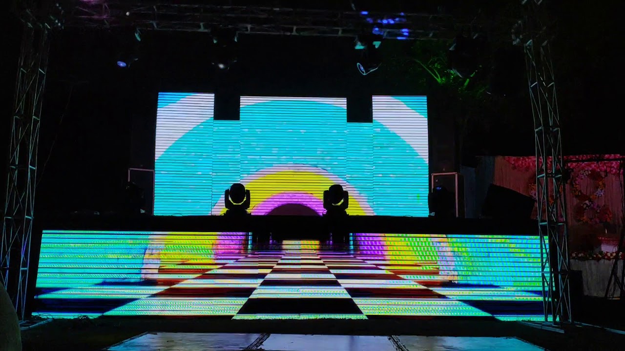 Mapping. Led wall setup - YouTube