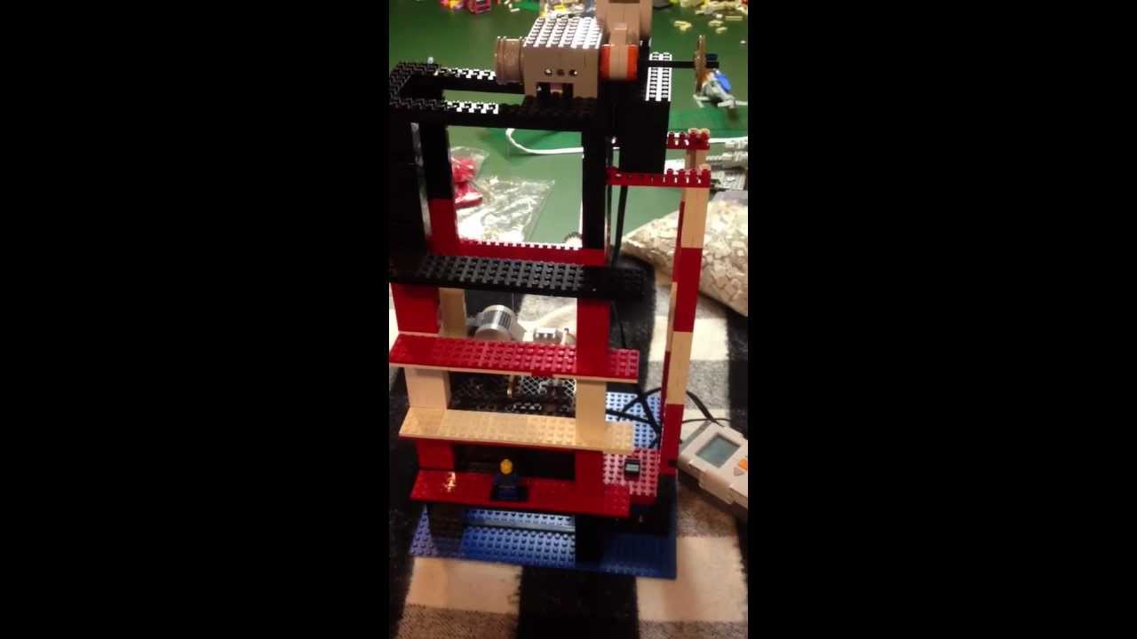 Lego nxt elevator - YouTube