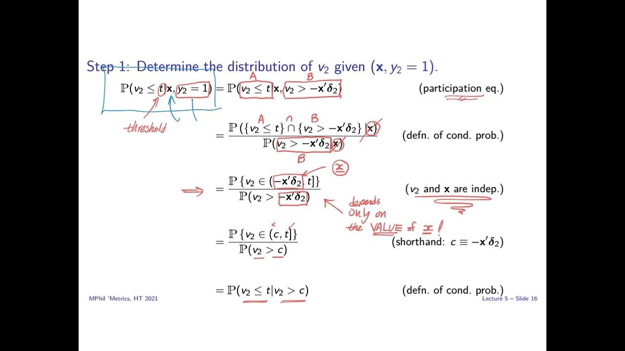 Lecture 5 Part 4 - Derivation of Lemma 2 - YouTube