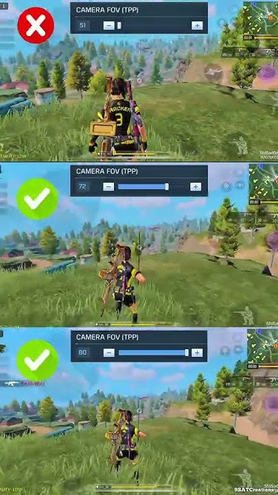 Best fov settings for battle royale in codm - YouTube