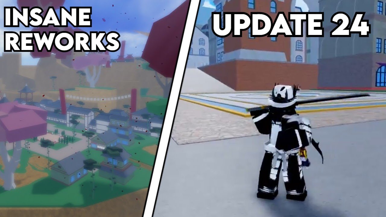 Blox Fruits Before and After Update 24 ( Dragon and Map Reworks ) - YouTube