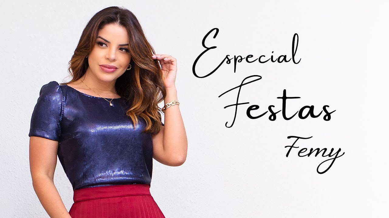 Coleção Femy Festas - YouTube