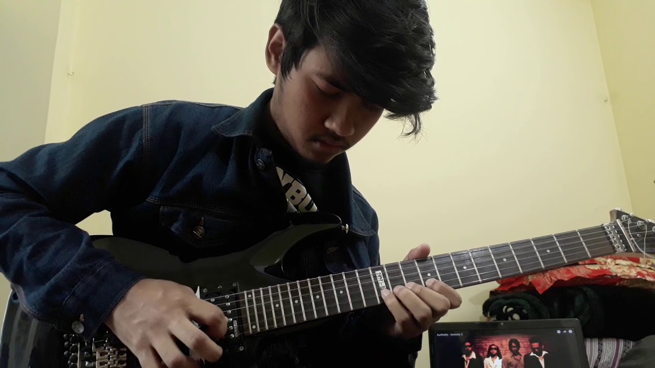 Anmone 2-Aurthohin(Guitar solo cover)|Partha Barua - YouTube