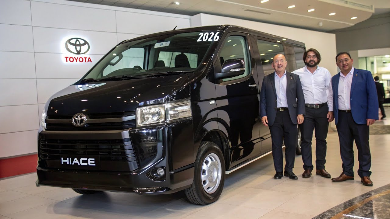 New 2026 Toyota Hiace Unveiled! Ultimate Van for Work & Travel! 🔥🚐 ...