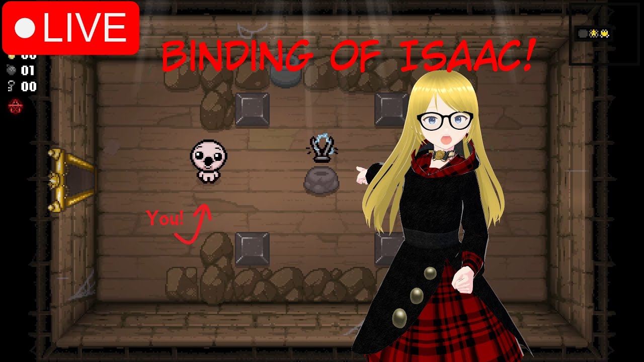 Binding of Isaac Thursday! And Fortnite! - YouTube