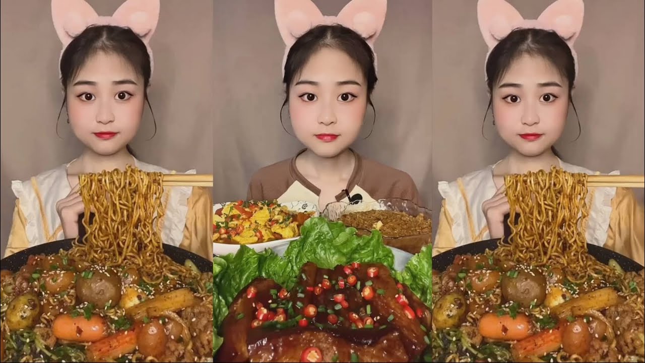 Asmr Eating Spicy Food Mukbang Eating Show | 중국마라탕 먹방 레전드 | 중국먹방/라면먹방 ...