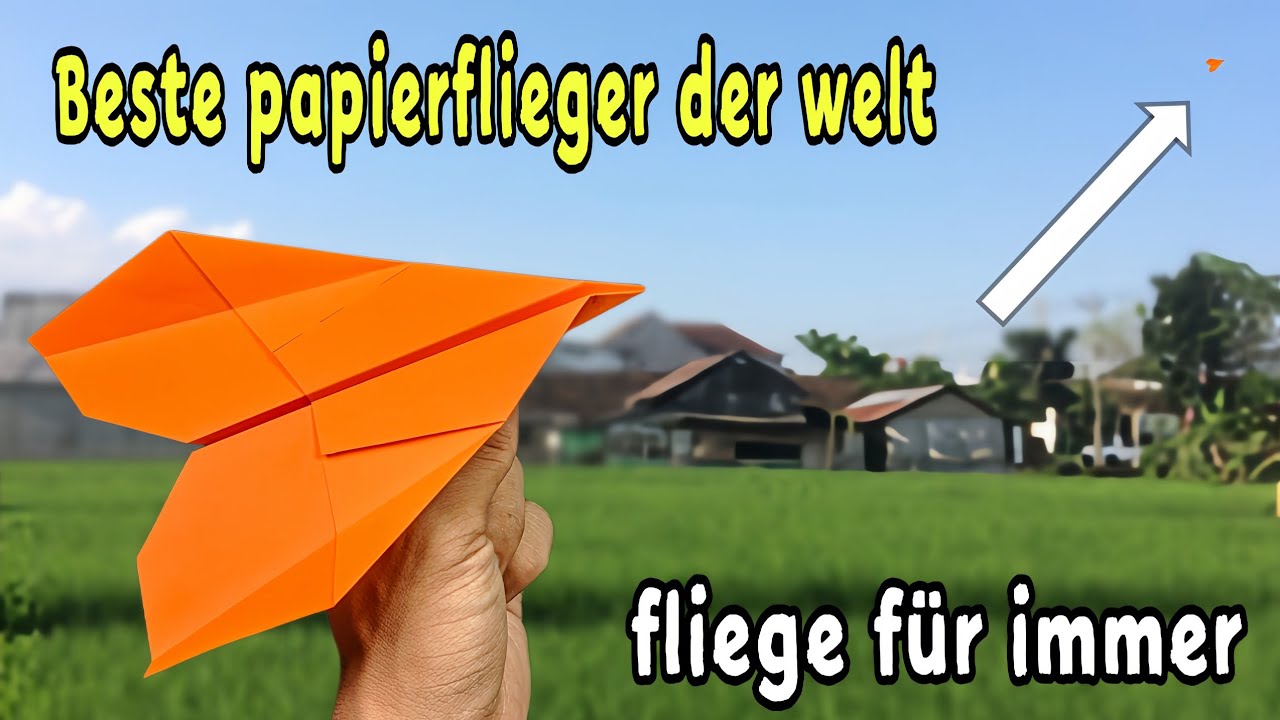 Bester Papierflieger Der Welt