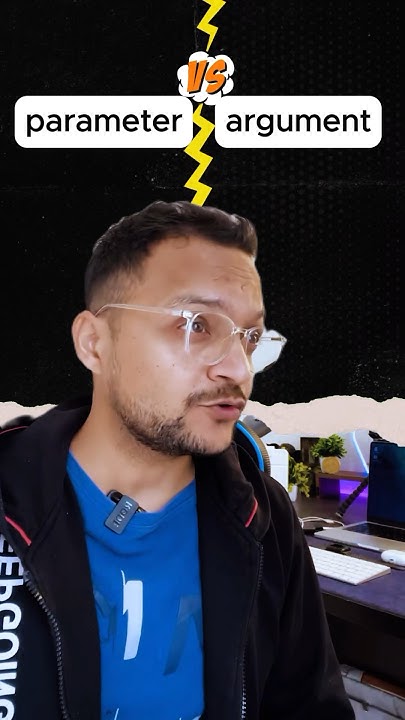 Parameter vs Arguments in programming - YouTube
