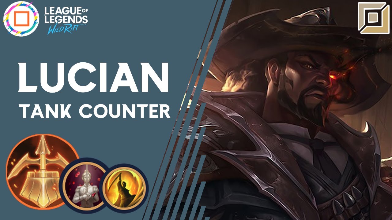 Counter Tank with this build || Wild Rift Lucian Gameplay || Lucian ...