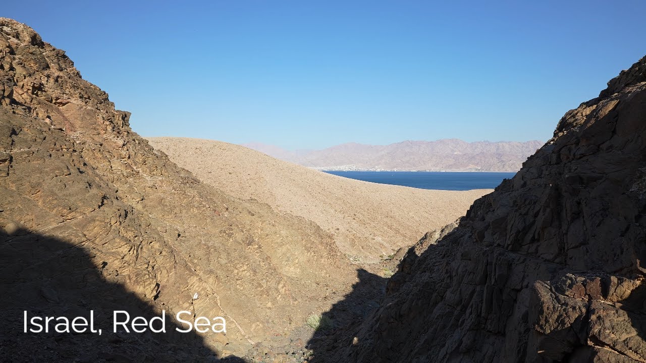 Walk in the mountains near the Red Sea, Israel - YouTube
