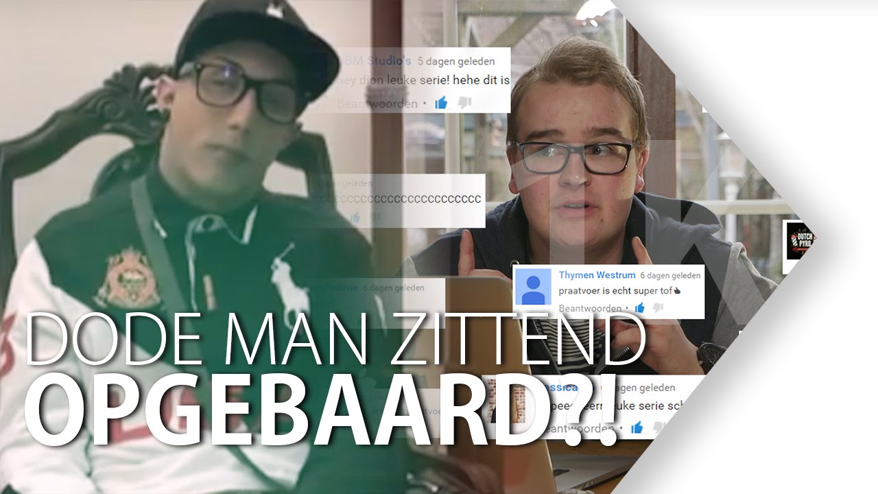 DODE MAN ZITTEND OPGEBAARD?! - #PRAATVOER 2 - YouTube