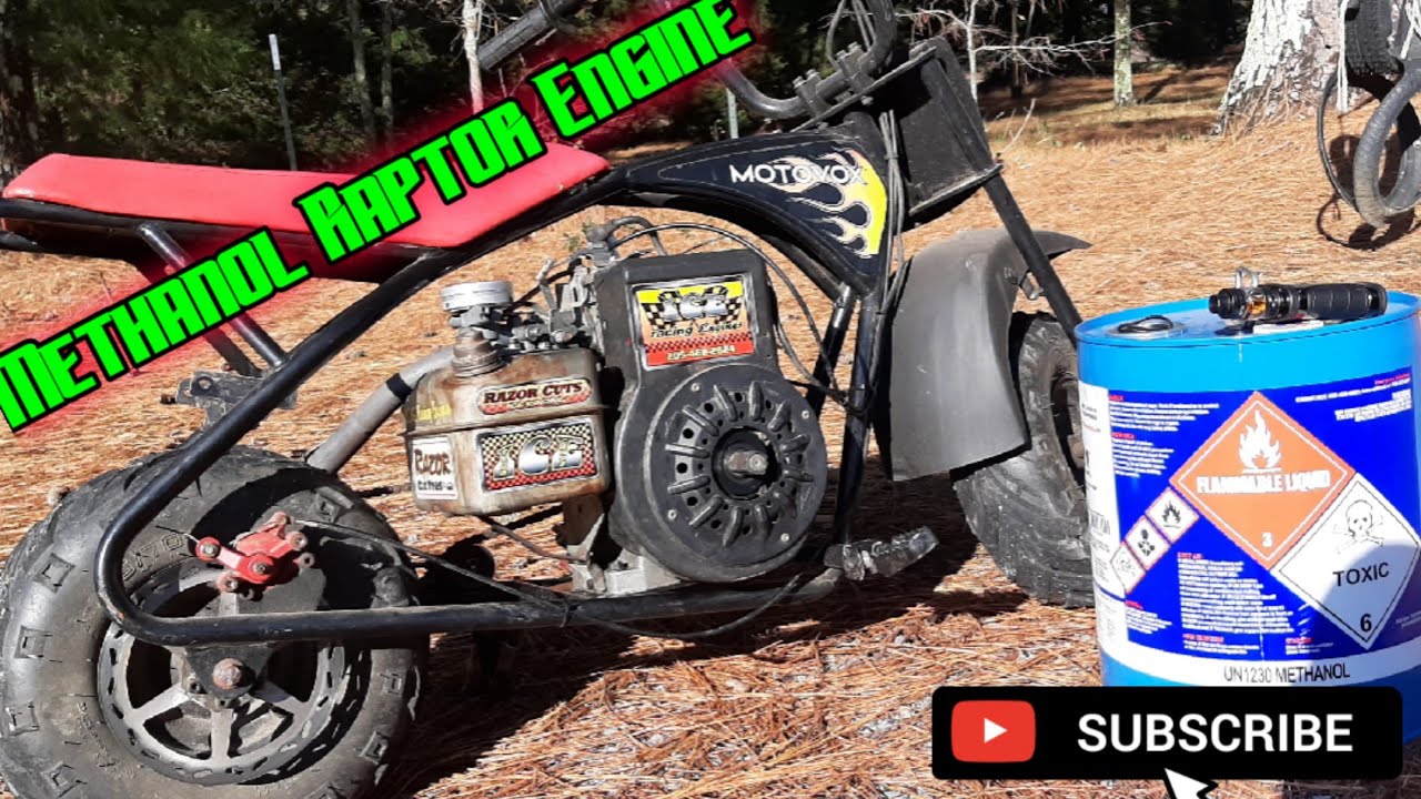Methanol Mini Bike (easy wheelies) #9 - YouTube