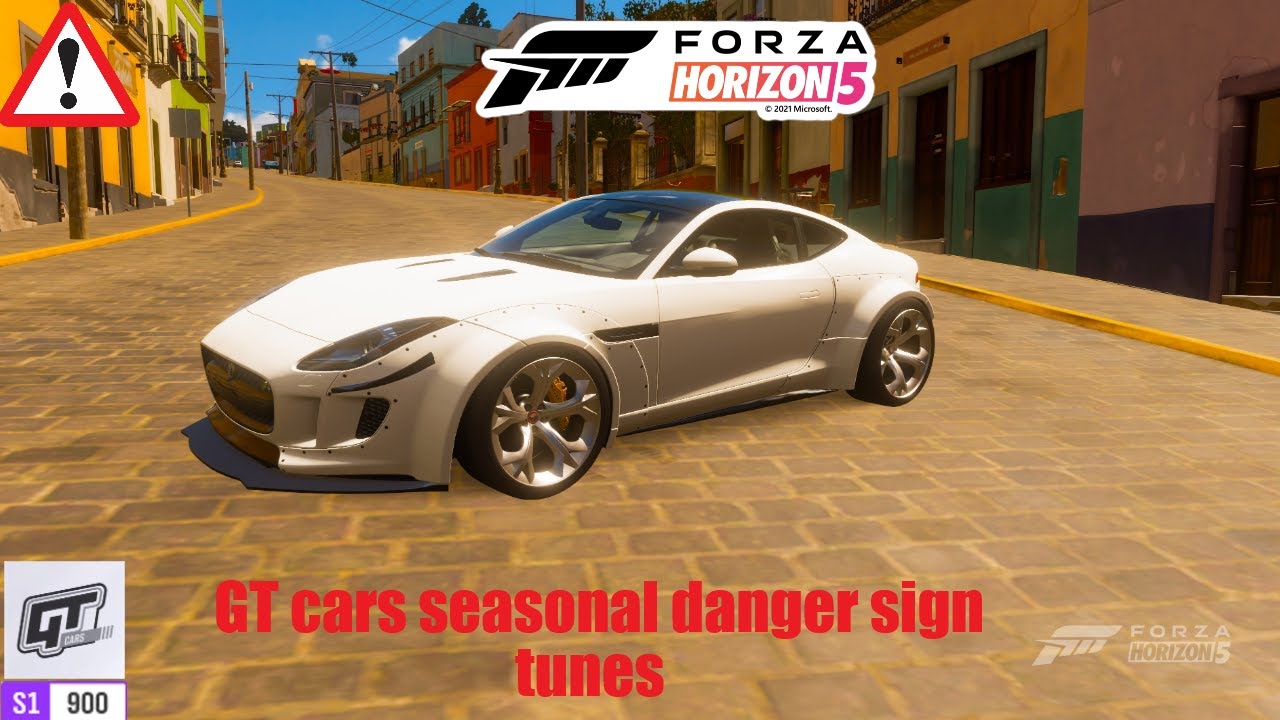 FH5|Seasonal danger sign tunes| S1 class| GT cars - YouTube