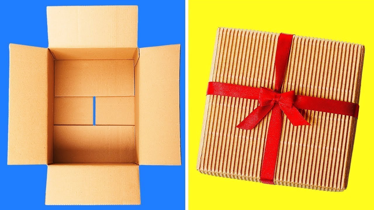 12 BOÎTES DE PAPIER FAITES MAISON - YouTube