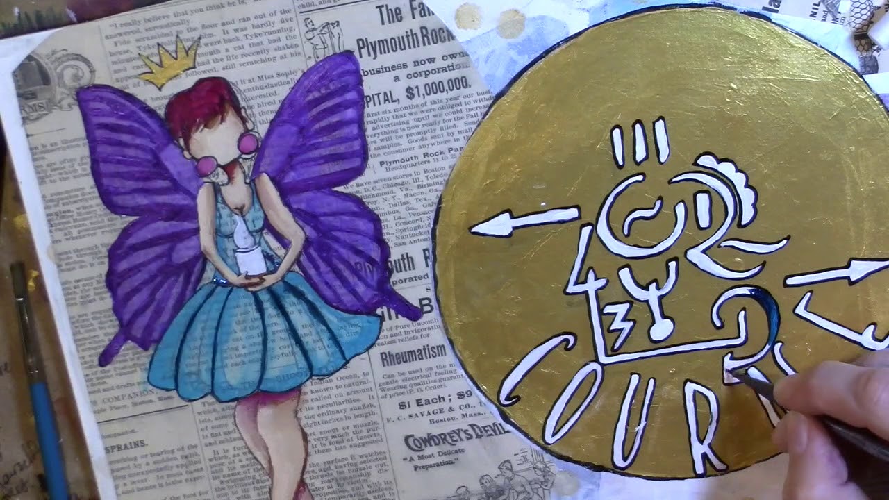 Strumpet Stencils Design Team Blog #3 - Amy Carden - YouTube