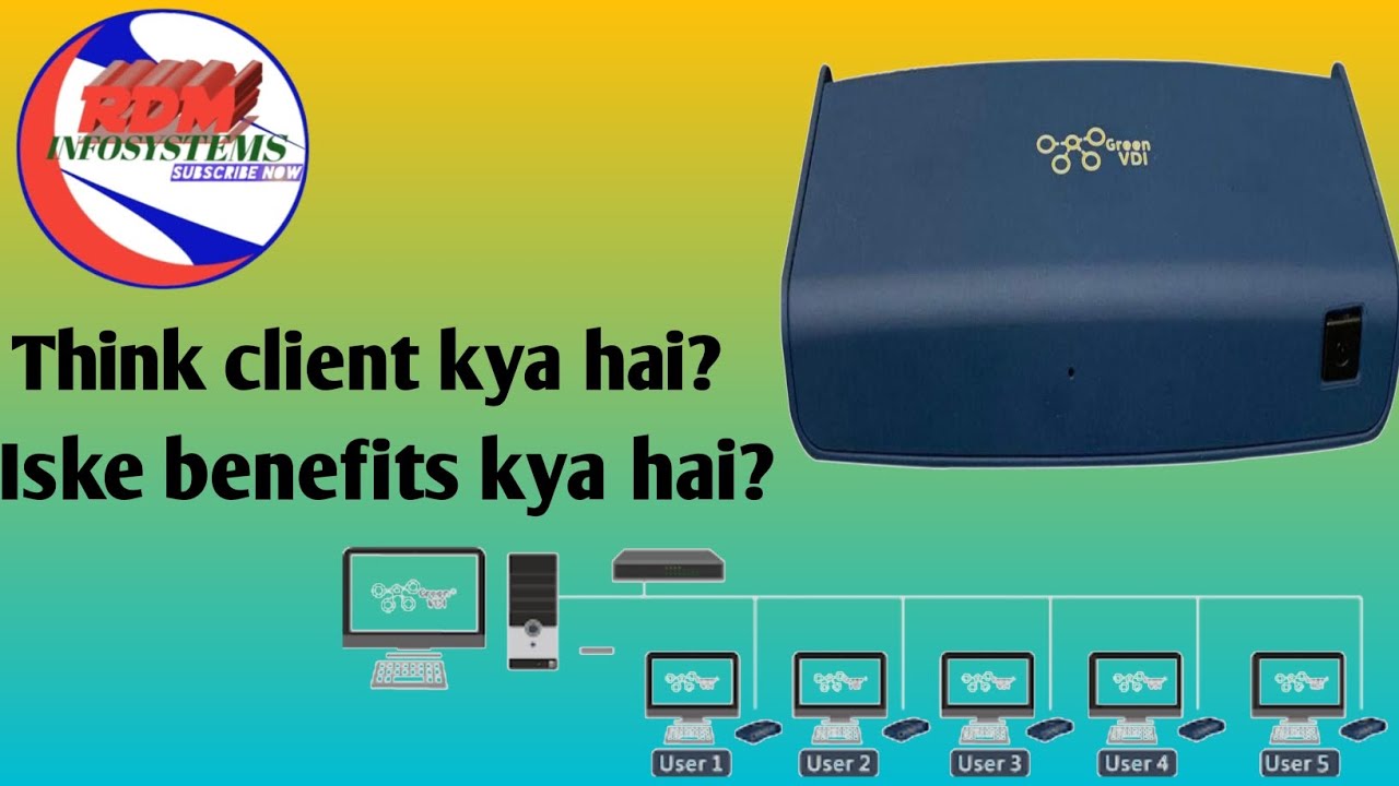 What is Green VDI 120 ultra think client #benifits #connectivity ...
