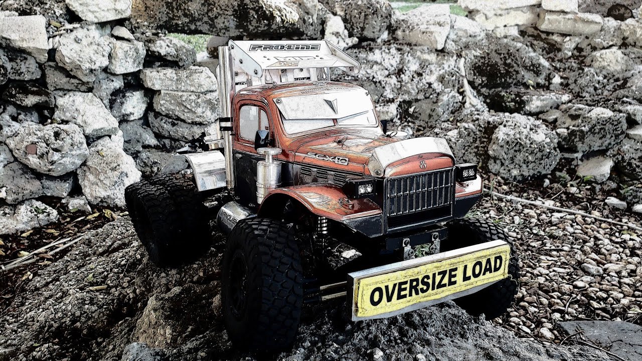 AXIAL SCX10 with WRAITH/BOMBER axle and driveshaft changes - YouTube