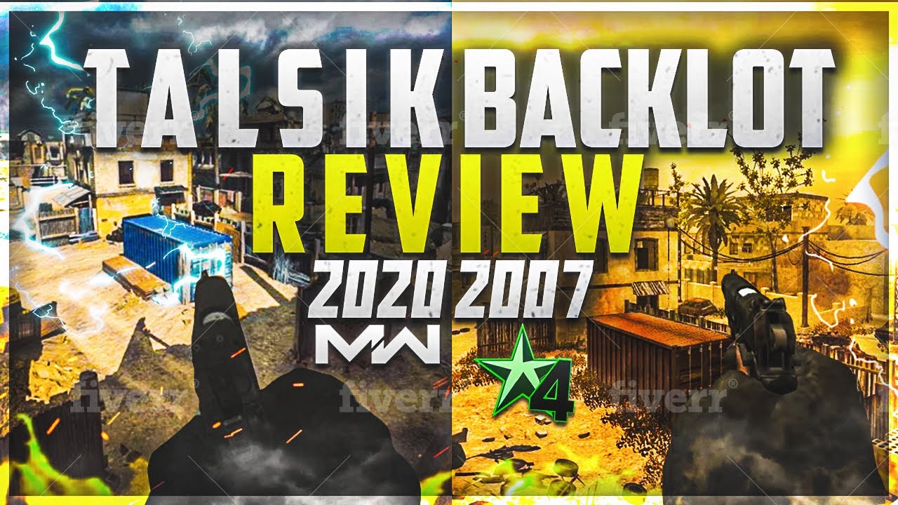 Call Of Duty Modern Warfare: Talsik Backlot Walkaround/Review 2020 (All ...