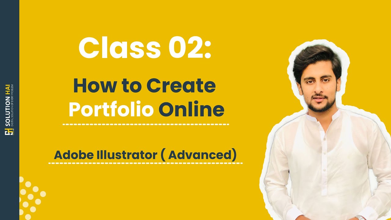 How to Design Portfolio for Clients | Class 02 | Graphics Design ...