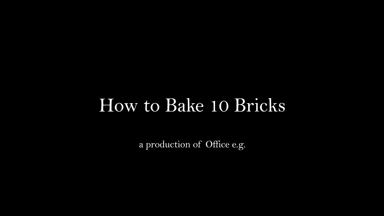How to Bake 10 Bricks - YouTube