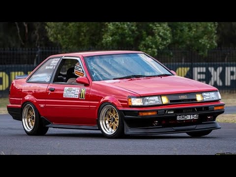 Ae86 levin 7age 20valve cruising - YouTube