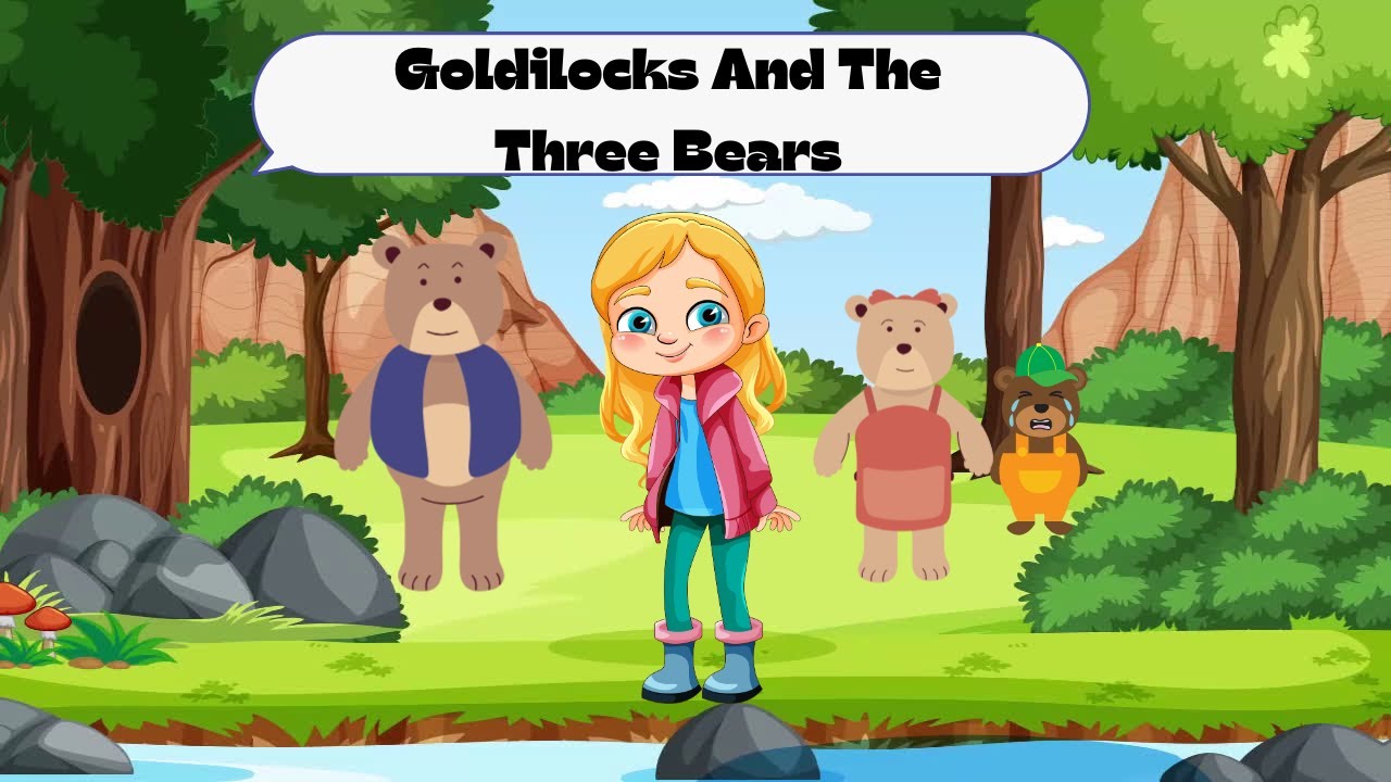 Goldilocks And The Three Bears | Read Aloud Kids Story | Read Along ...