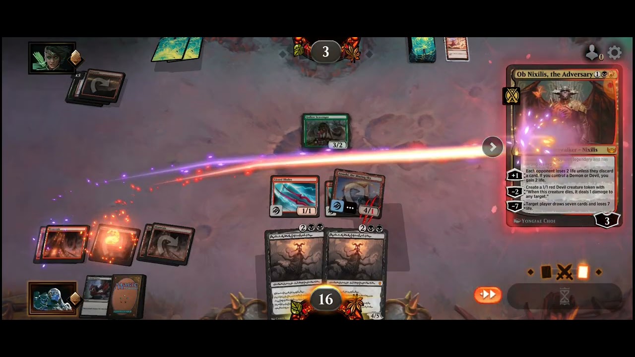 Magic Arena Standard Ranked Gameplay Perfect game - YouTube