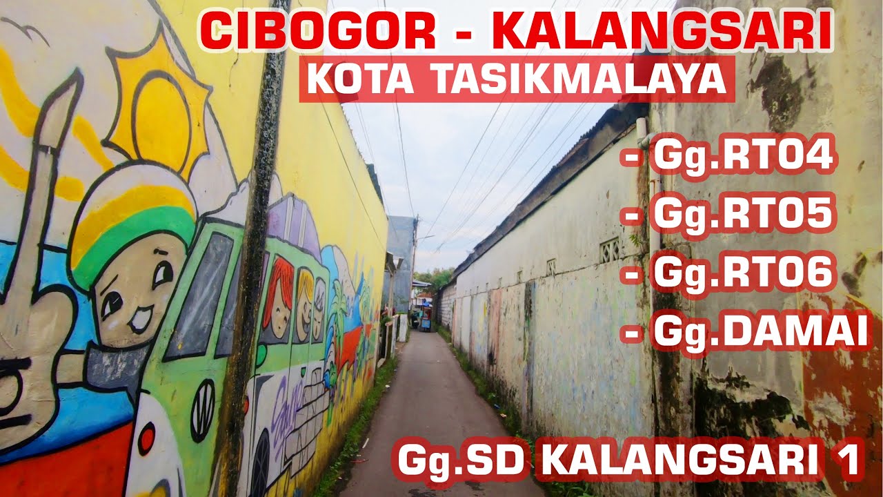 Gang dan Jalan Kecil Padat Penduduk Sekitar Jalan Mohamad Hatta ...