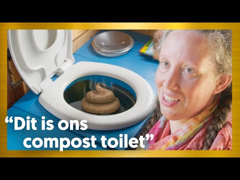 ALLEENSTAANDE moeder woont off-grid in een TINYHOUSE | Waar doen ze het van