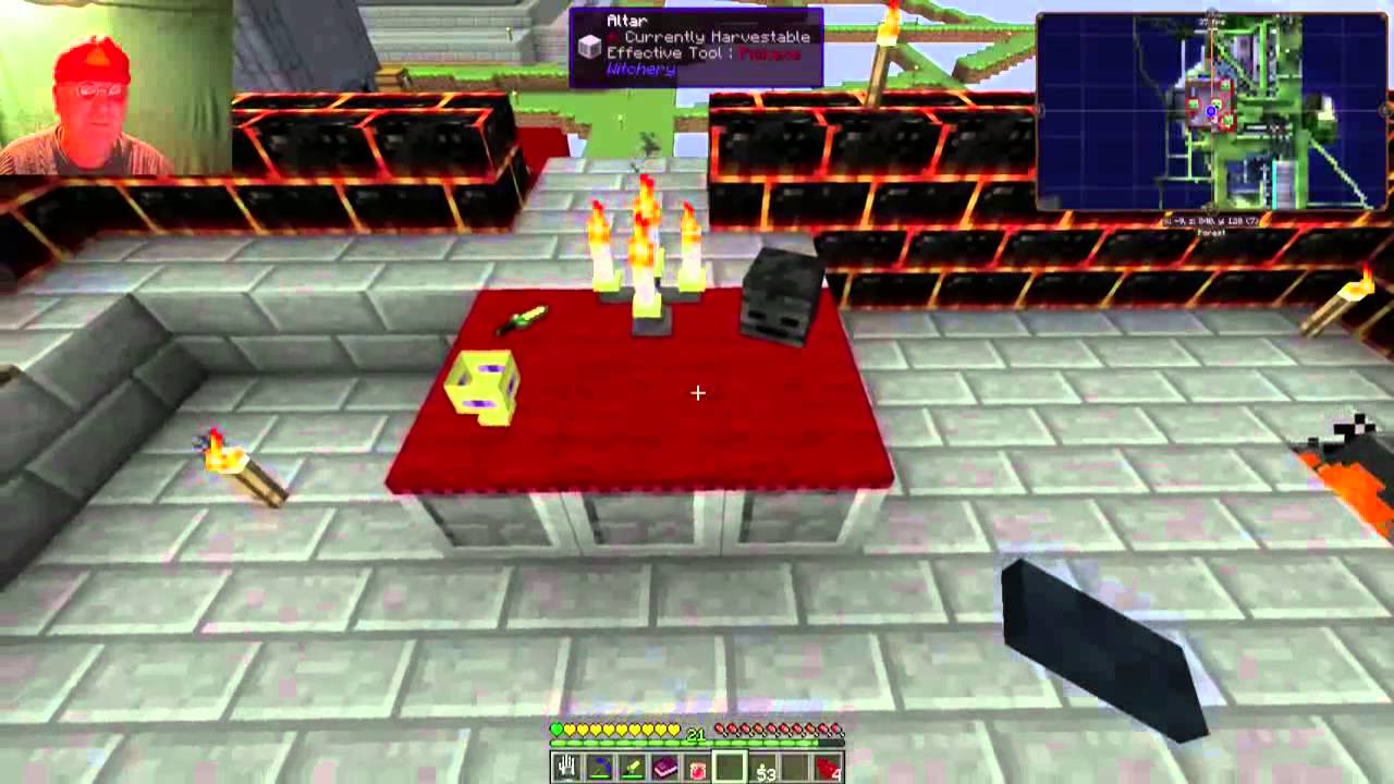 Block Light Witchery Altar Grundlagen Tutorial - YouTube