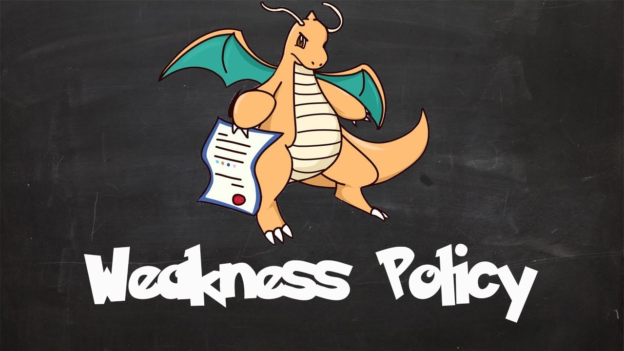 Pokemon School: Weakness Policy (What it does/Strategy) - YouTube
