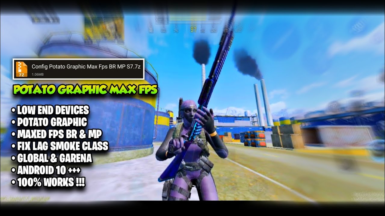 CONFIG POTATO GRAPHIC MAX FPS BR/MP | CODM CONFIG SEASON 7 - YouTube