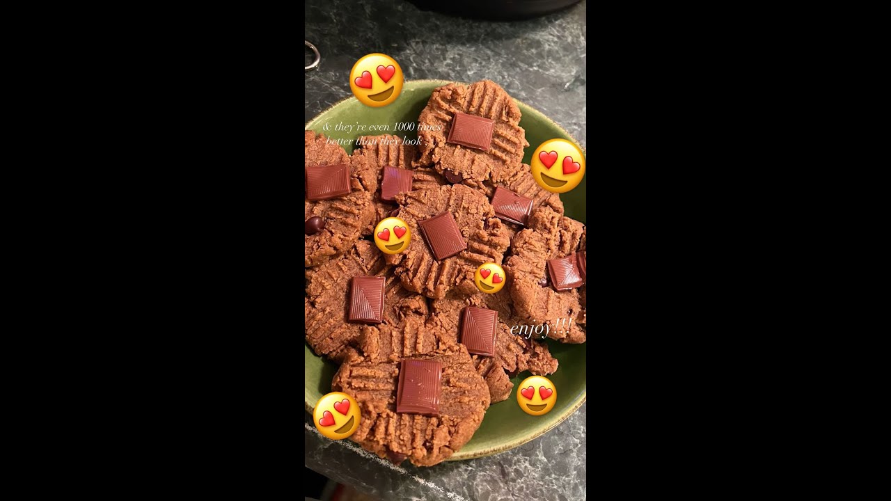 Billie Eilish Peanut Butter Cookies Recipe [Gluten Free and Vegan ...