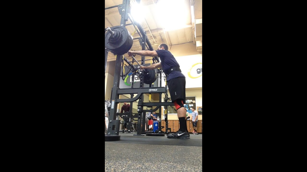 Smolov Jr Squat 1 Test Day - YouTube