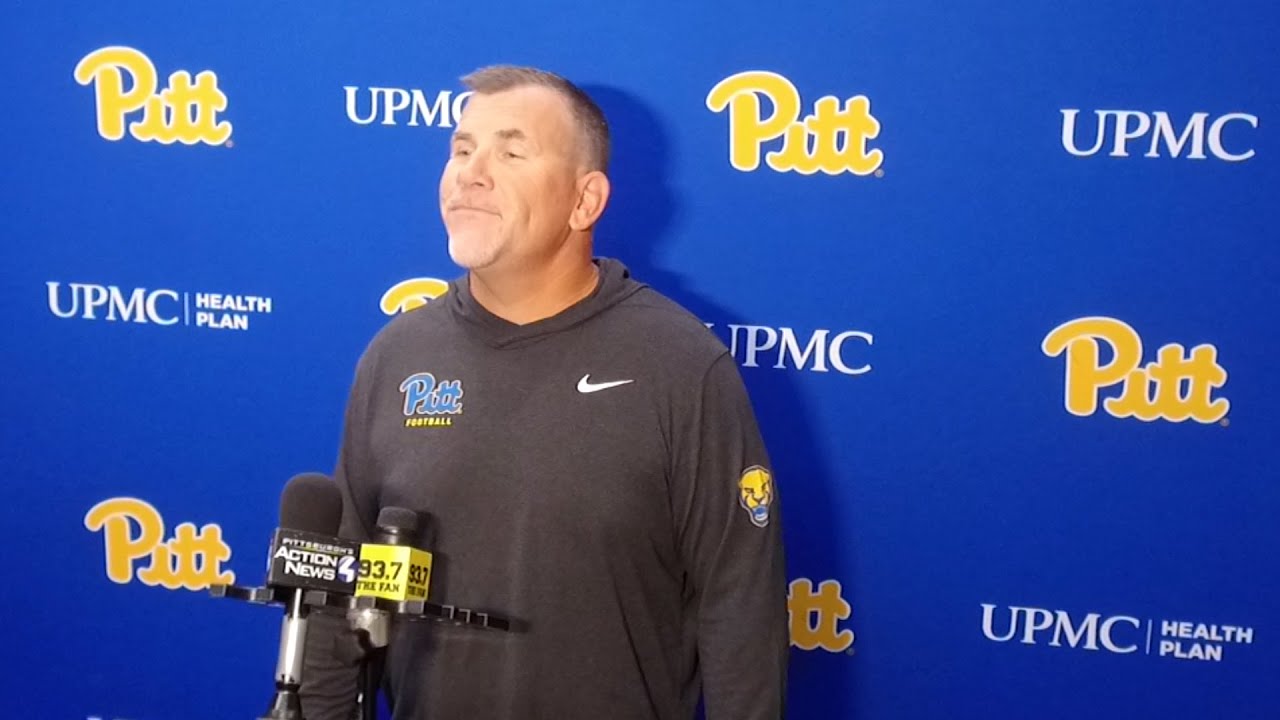 Pitt Football | 2021 UMass Week Interviews | Charlie Partridge - YouTube