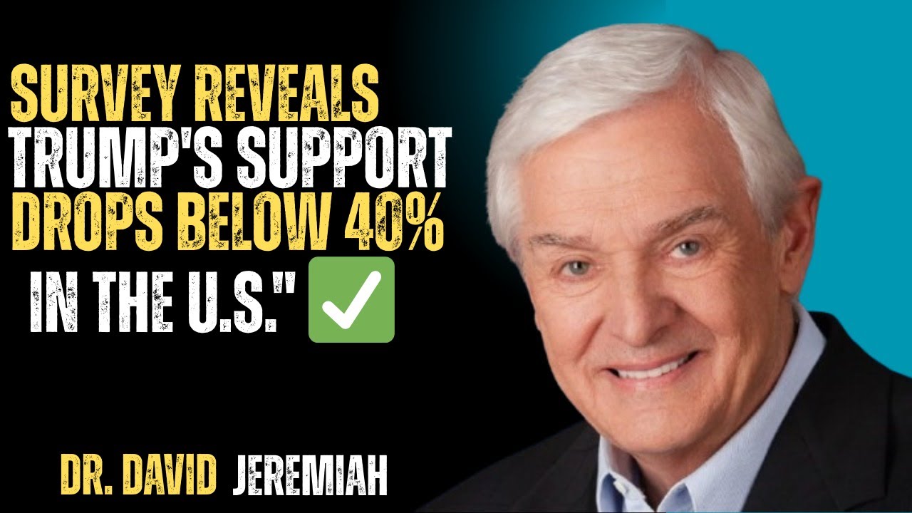 Survey Reveals: Trump's Support Drops Below 40% in the U.S." | Dr. David Jeremiah - YouTube