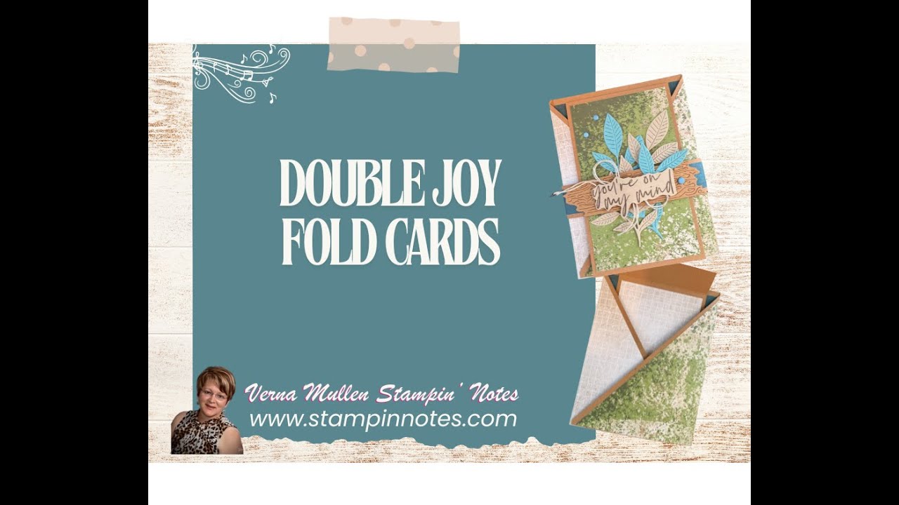 Double Joy Fun Fold Cards - YouTube