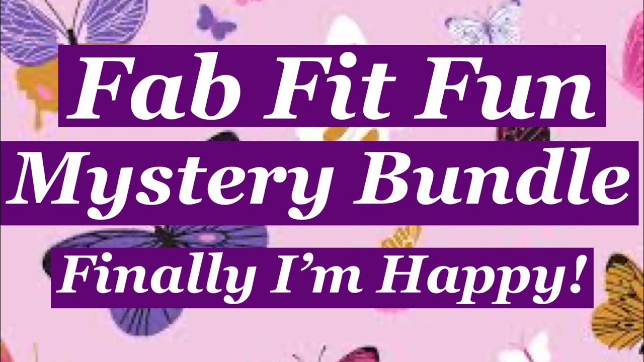 FAB FIT FUN MYSTERY BUNDLE - Finally a keeper! - YouTube