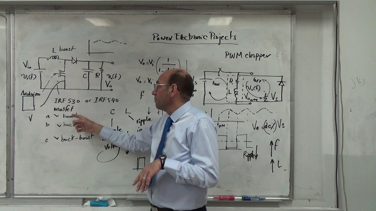 Power Electronic Projects: DC to DC Converters (b), 26/9/2018 - YouTube