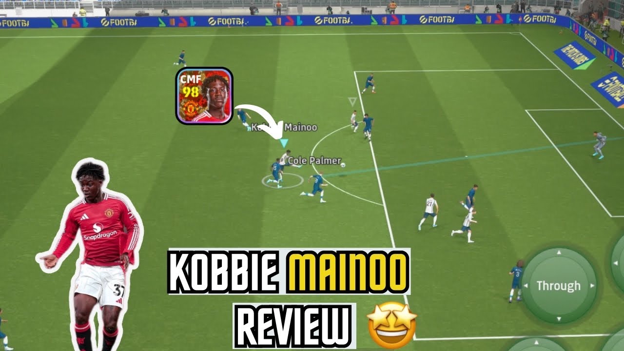 Free Kobbie Mainoo player review Efootball 2025 - YouTube