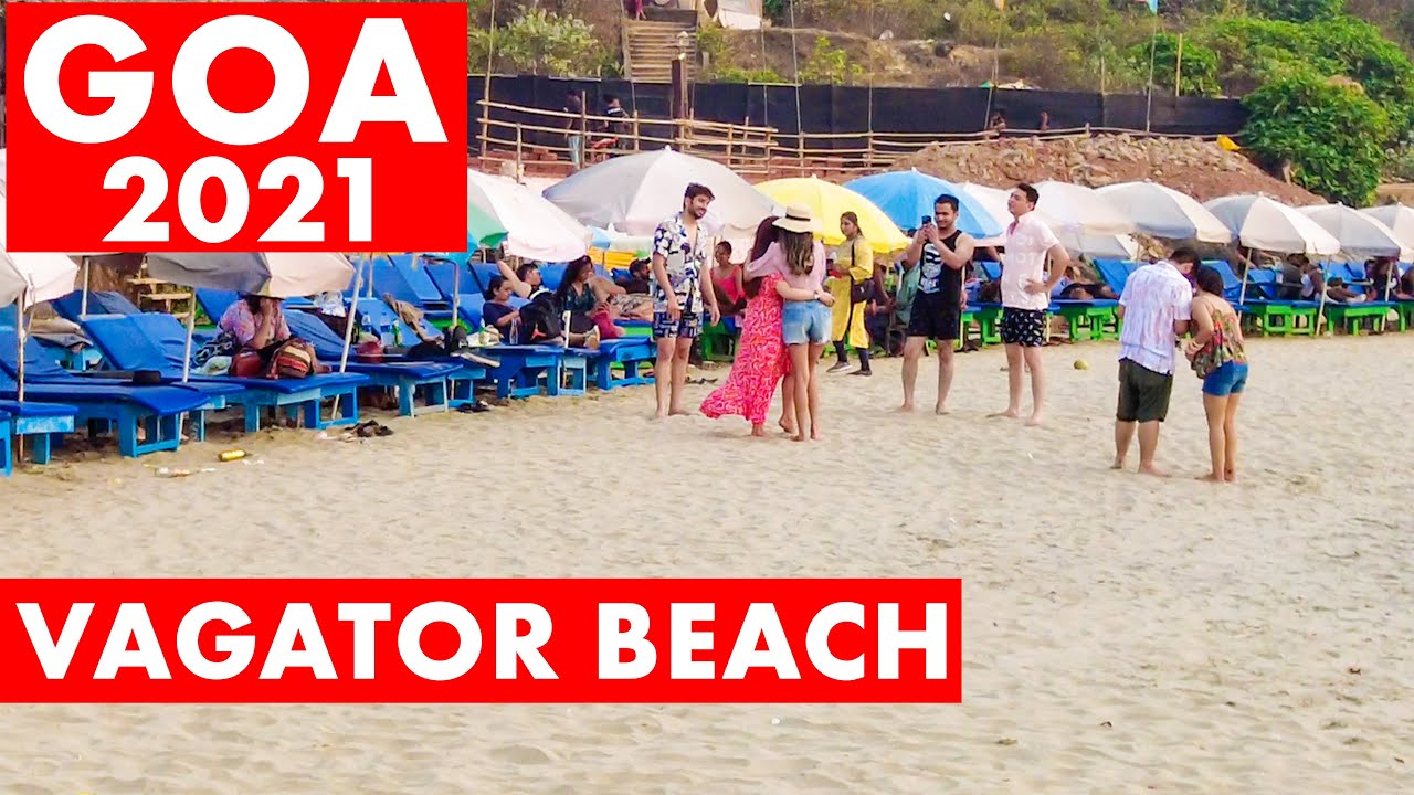 Goa 2021 | Vagator Beach - North Goa | Watersports / Shacks | Goa Vlog ...