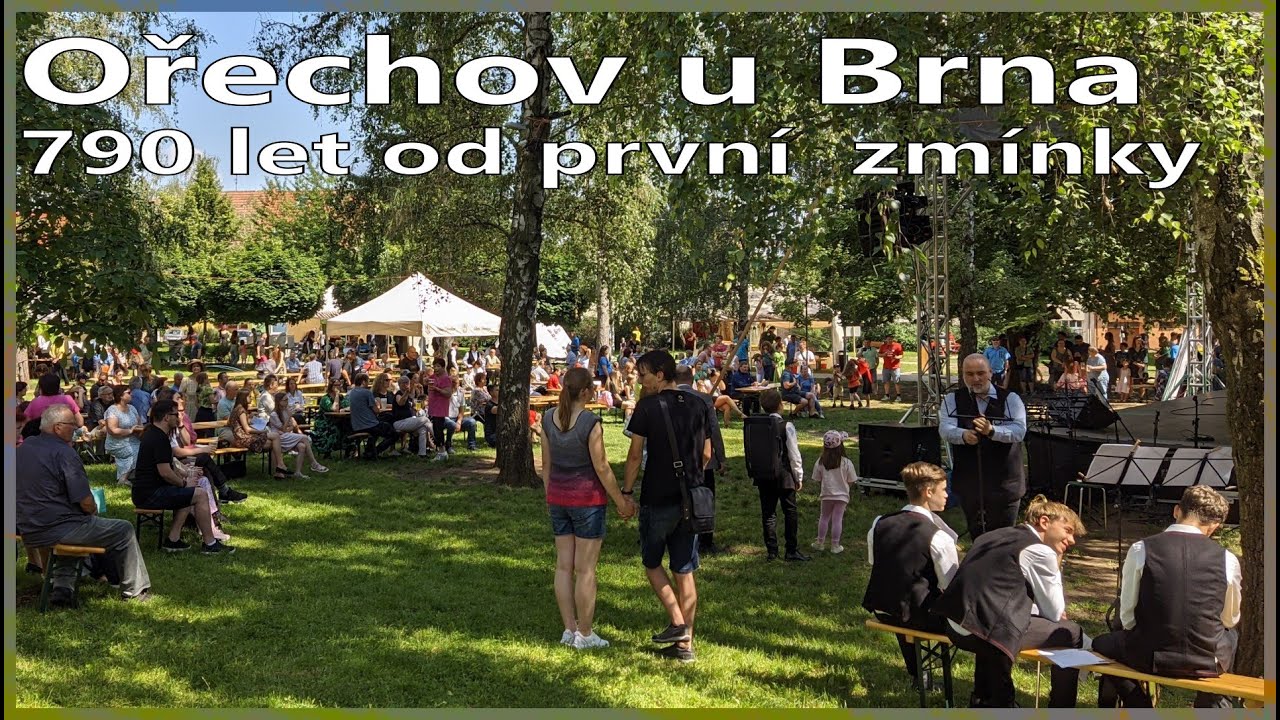 Ořechov oslavy 2024 790 let od první dochované písemné zmínky o obci Ořechov u Brna - YouTube